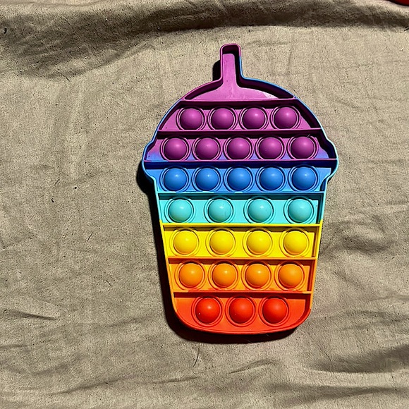 Toys | Boba Drink Pop It Fidget Toy | Poshmark